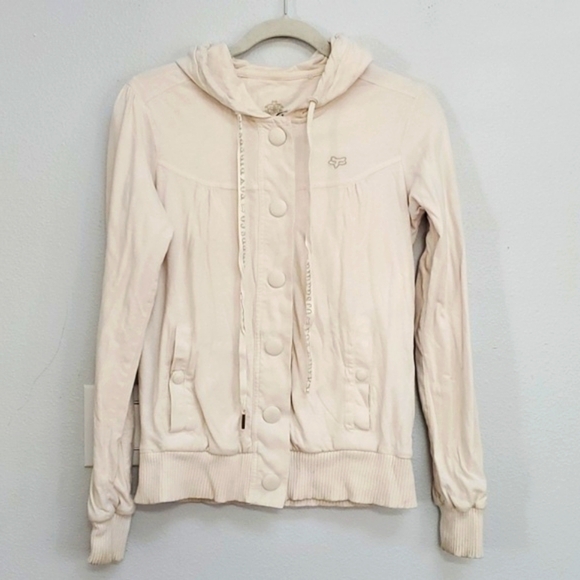 Fox | Jackets & Coats | Fox Riding Co Girl Cream Snap Jacket Y2k | Poshmark